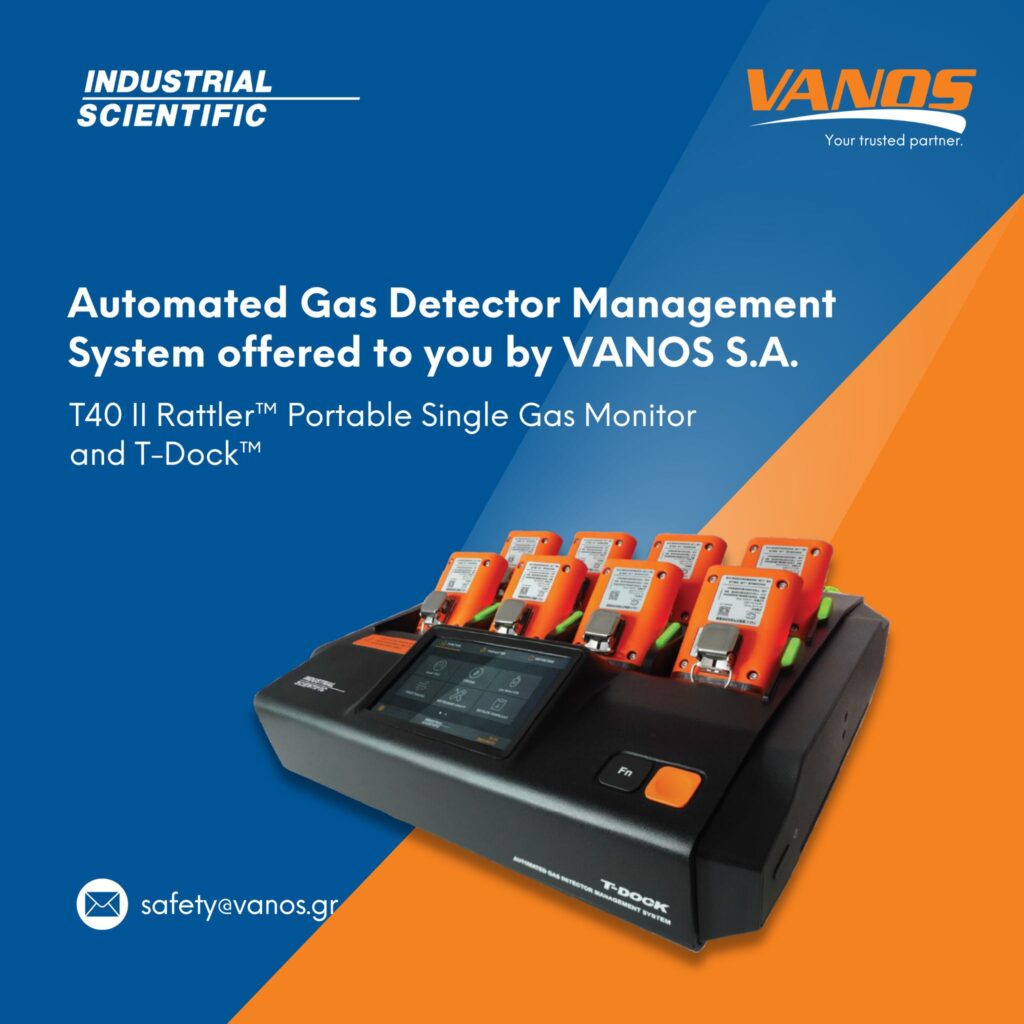 Automated Gas Detector Management System offered to you by VANOS S.A ...