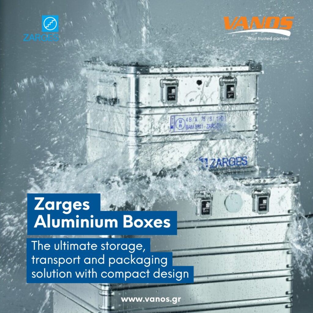 VANOS S.A. present a wide range of Zarges Aluminium Boxes – Piraeus365