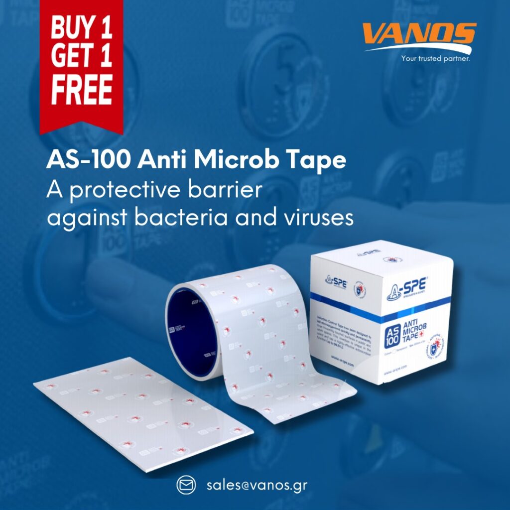 VANOS S.A.: Antimicrobial tape create a protective barrier against ...