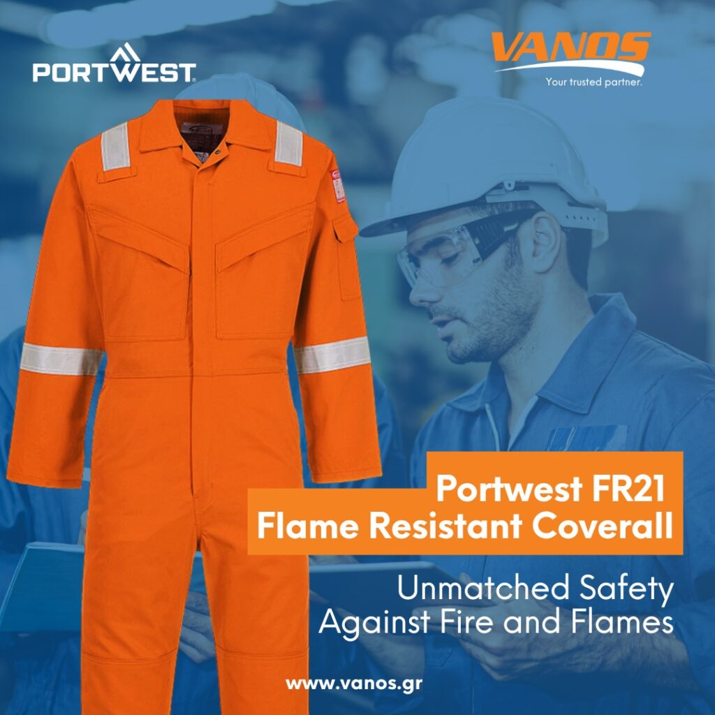 VANOS S.A. introduces the FR21 Portwest Flame Resistant Super Light ...