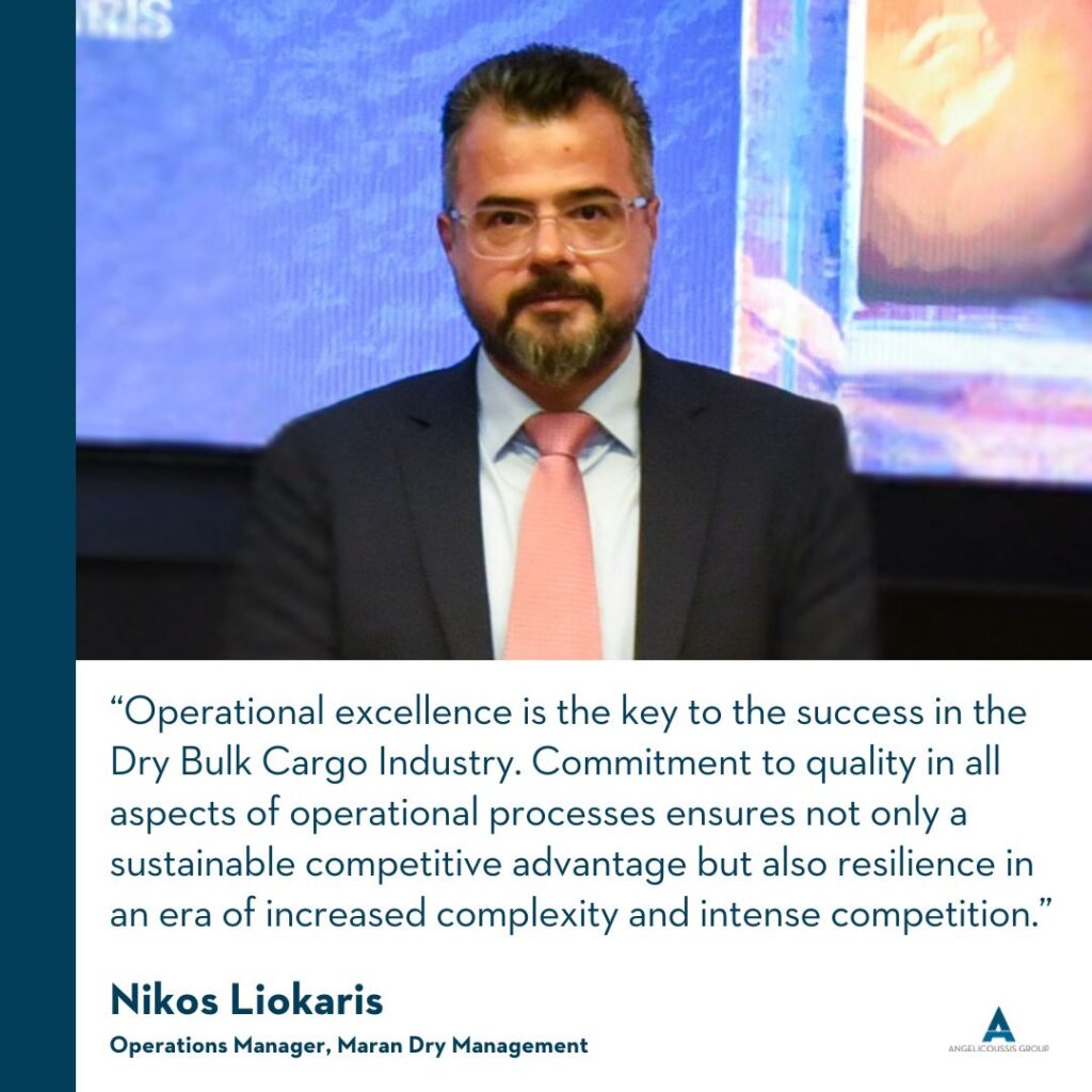 Nikos Liokaris(Maran Dry)”Operational excellence is the key to success ...