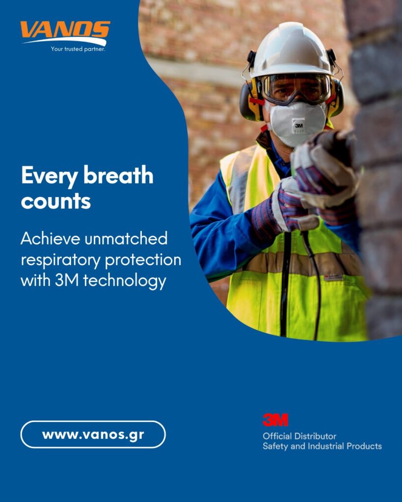 VANOS SA: Achieve umatched respiratory protection with 3M protection ...